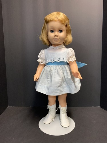 Vintage 1960s Mattel Chatty Cathy Doll Original Blue Dress 20" | eBay