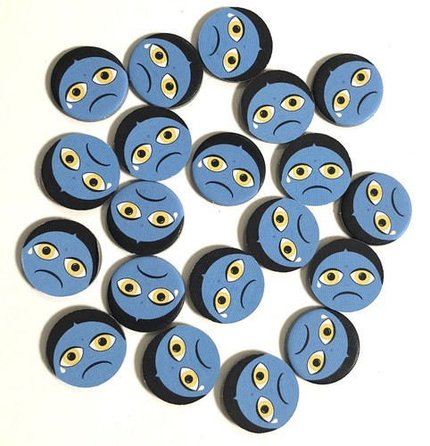 Firefly Game Gale Force Nine Replacement Part - Disgruntled Tokens EUC ...