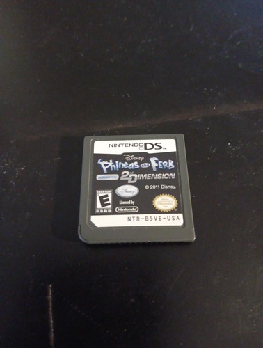 Phineas and Ferb Across the 2nd Dimension Nintendo Ds Disc/Cartridge ...