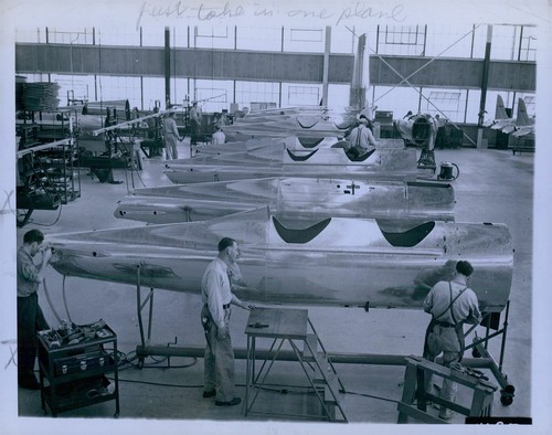 1941 USAF Metal Cut Out Plane Fuselages Press Photo | eBay