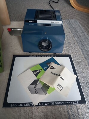 Boots Slide Projector in Vintage Projectors & Screens for sale | eBay