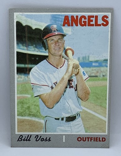 1970 Topps Baseball Bill Voss Angels #326 EX-MT | eBay