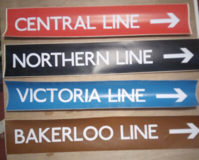 Original London Sign in Underground Transportation Collectables for ...
