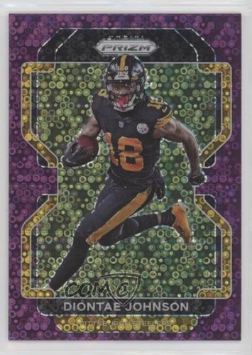 2021 Panini Prizm No Huddle Purple Prizm /35 Diontae Johnson #250 | eBay