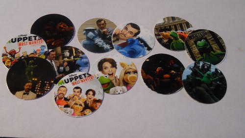 Pre Cut One Inch Bottle Cap Images Muppets Move Mix Kermit Free ...