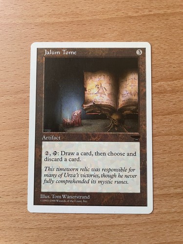 Magic: The Gathering MTG - 1x Rare Jalum Tome Card - Anthologies ...
