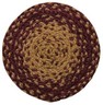 Trivet - Braided - 8" Round - Grayson - Gray & Tan - Natural Jute | eBay