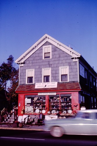 OCT 1962 Witch City Gift Shop Salem Massachusetts Kodachrome Slide AJ-E ...