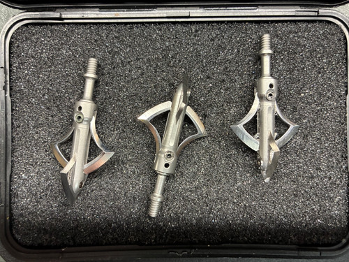 Evolution Outdoors Jekyll Broadheads 3 Pack (2 New, 1 Practice) 125 ...