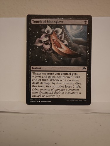 MTG Touch of Moonglove Origins 123/272 Regular Common | eBay
