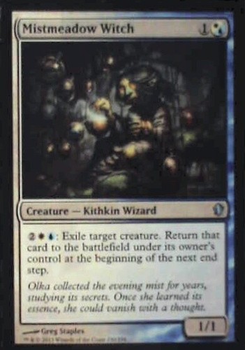 Mistmeadow Witch - Commander 2013: #230, Magic: The Gathering Nm R146 ...