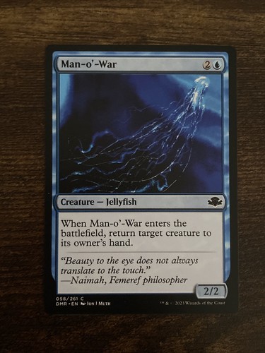 Man-o'-War Dominaria Remastered 058/261 MTG Magic The Gathering D7821* | eBay