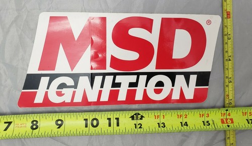 MSD Ignition Distributor GM Ford LS LS3 302 Racing Premium Vinyl Decal ...