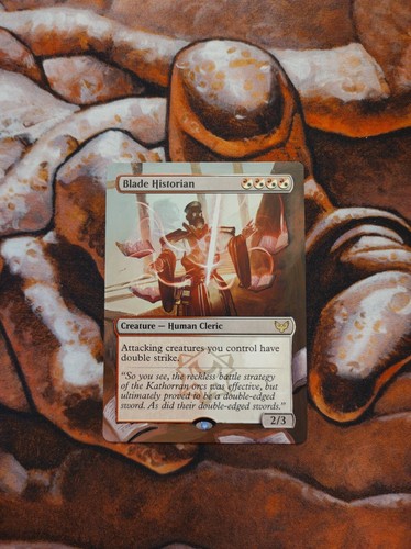 Magic the Gathering Blade Historian #1 Hand Painted Unique Custom MTG ...