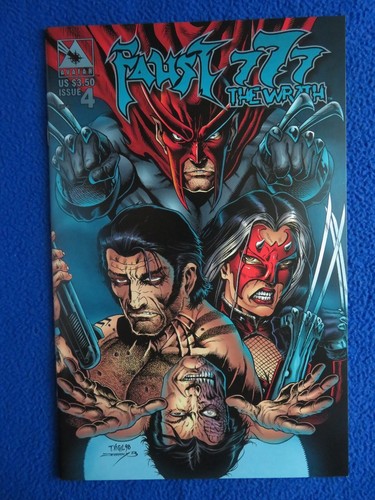 FAUST 777 THE WRATH #4 "DARKNESS IN COLLISION" VARIANT AVATAR 1999 TIM ...