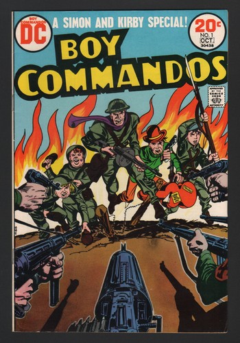 BOY COMMANDOS #1, DC, 1973, VF, REPRINT FROM DETECTIVE COMICS #66, AUGUST 1942 | eBay