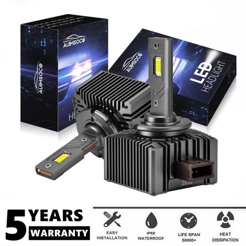 360000LM D1S D1R LED Headlight Bulb Replace HID Xenon Super White ...