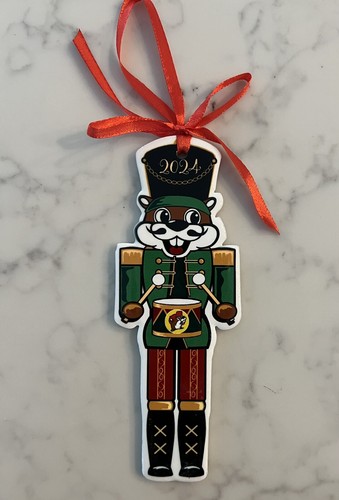 Buc-ee’s Christmas Ornament Beaver Nutcracker 2024 NEW 6” Smooth ...