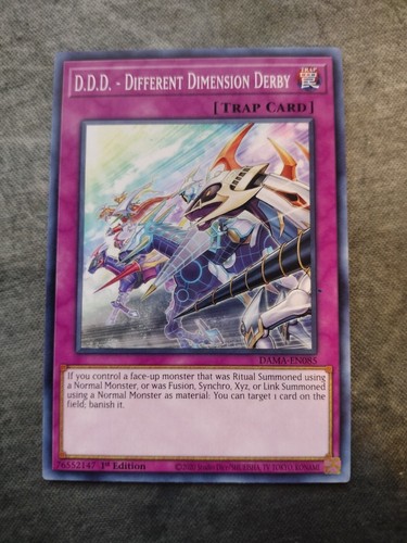 D.D.D. - DIFERENT DIMENSION DERBY [ TRAP CARD] Yu-Gi-Oh! | eBay