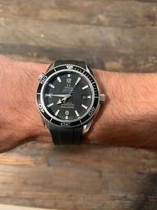 Omega Seamaster Planet Ocean Rubber Strap for sale | eBay