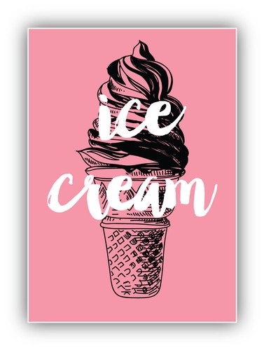Ice Cream Vinyl Sticker Decal | eBay