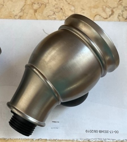 KOHLER, 1307777-BV, VINNATA TRADITIONAL FAUCET SPRAY, VIBRANT BRUSHED ...