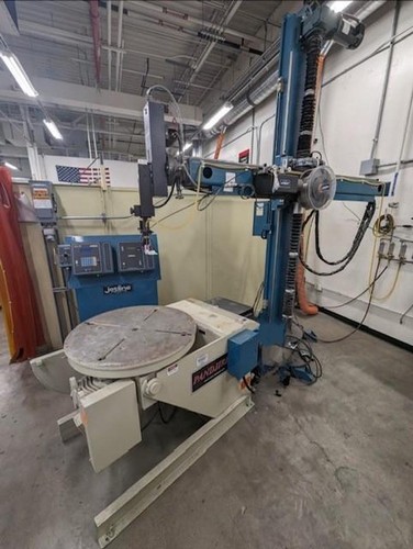 Jetline WHL-4C6X6K Weld Head Locator and 3,000 Lb. Pandjiris Welding ...