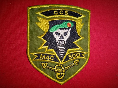 Vietnam War Semi-Subdued Patch US 5th SFG MACV-SOG Command & Control ...