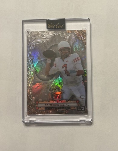 CAMERON RISING 2024 Wild Card 🔥7 CARD STUD🔥 Cameron Rising 1 of 2 ULTRA ...