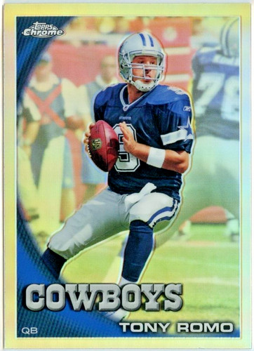 2010 Topps Chrome Refractor Tony Romo *DALLAS COWBOYS* | eBay