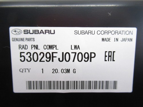Subaru 53029FJ0709P Genuine OEM Lower Tie Bar for sale online | eBay