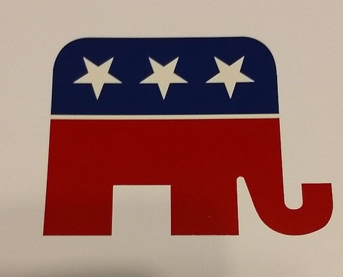 GOP Republican Elephant Bumper Sticker Trump | eBay