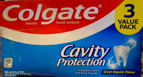 Colgate Cavity Protection Toothpaste With Fluoride 6 Oz for sale online ...