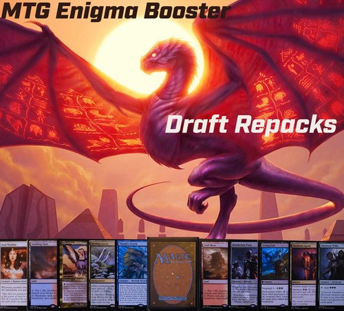 Magic the Gathering - Enigma Booster Repacks - MTG 10 card mystery ...