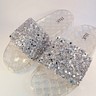 H2K CANDY Multi Color Glitter Beads Fashion Slides Flip Flops Sandals ...