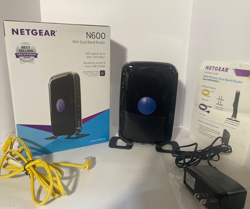NETGEAR Wi-Fi Router Wireless N600 Dual Band Router WNDR3400 - Open Box ...
