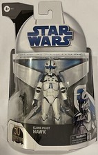 Star Wars 6" Black Series Clone Pilot Hawk (Clone Wars)