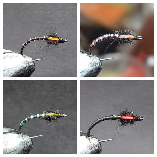 16 BUZZER FLIES FOR FLY FISHING (4 MODELS)--BUZZ 16 | eBay Australia