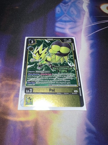 Digimon CCG Singles - Pal - P-147 - 2024 Evolution Cup Top 4 Promo - LP ...