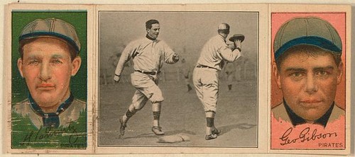 Photo:Howard Camnitz/George Gibson, Pittsburgh Pirates, 1912 | eBay