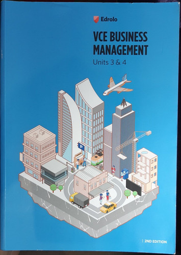 Edrolo VCE Business Management Units 3 & 4 / 2nd Edition | eBay Australia