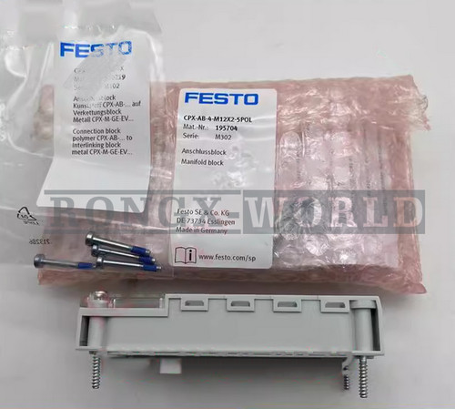 1PCS Festo Valve Island Air Circuit Board module CPX-AB-4-M12X2-5POL ...