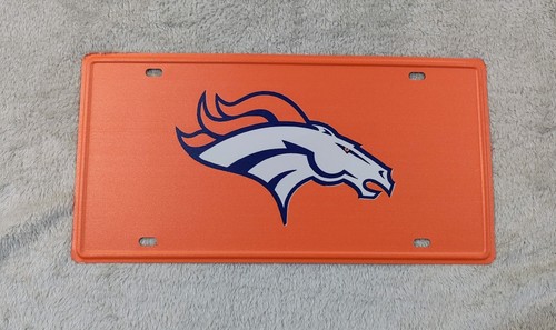New Denver Broncos Aluminum License Plate * 12x6 | eBay