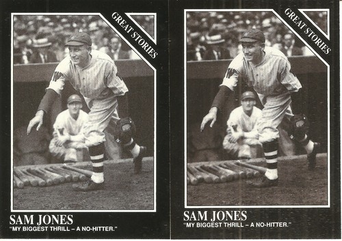 2 CARD 1991 CONLON SAM JONES BASEBALL CARD LOT #174 | eBay