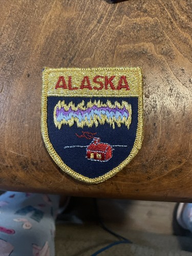 Alaska Northern Lights Patch GMY Bdr. [5D-783] | eBay