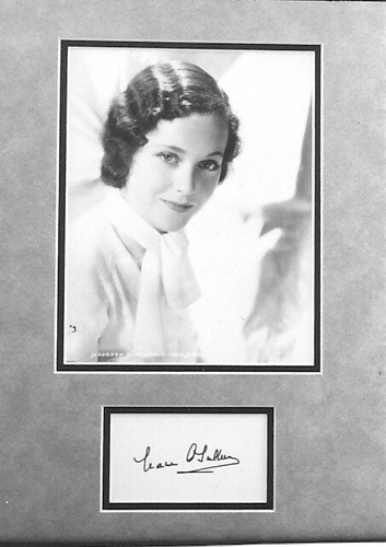 MAUREEN O'SULLIVAN Autographed Matted Display | eBay