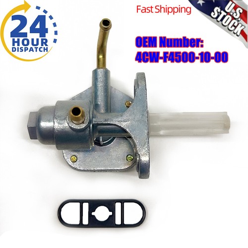 For 2003-2011 YAMAHA ZUMA 50 YW50 SCOOTER FUEL PETCOCK ON OFF VALVE GAS ...