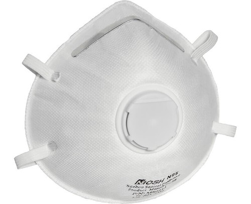 One N95 Particulate Dust Masks Cone Respirator Masks With Valve | eBay
