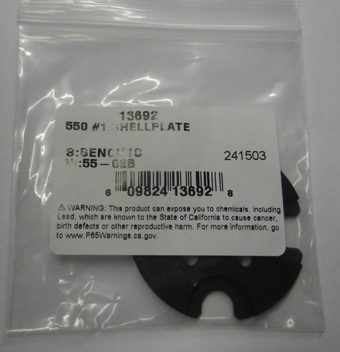 Dillon Precision 550 Shell Plate # 1; 45, 22-250, 243, 270, 308, 30-06 ...