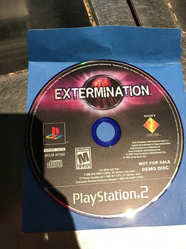 Extermination (Sony PlayStation 2 PS2) Disc only -Tested and works ...